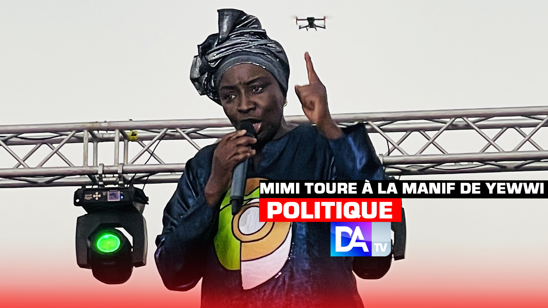 Mimi Touré à la manif de Yewwi: « Il faut une forte mobilisation pour ...