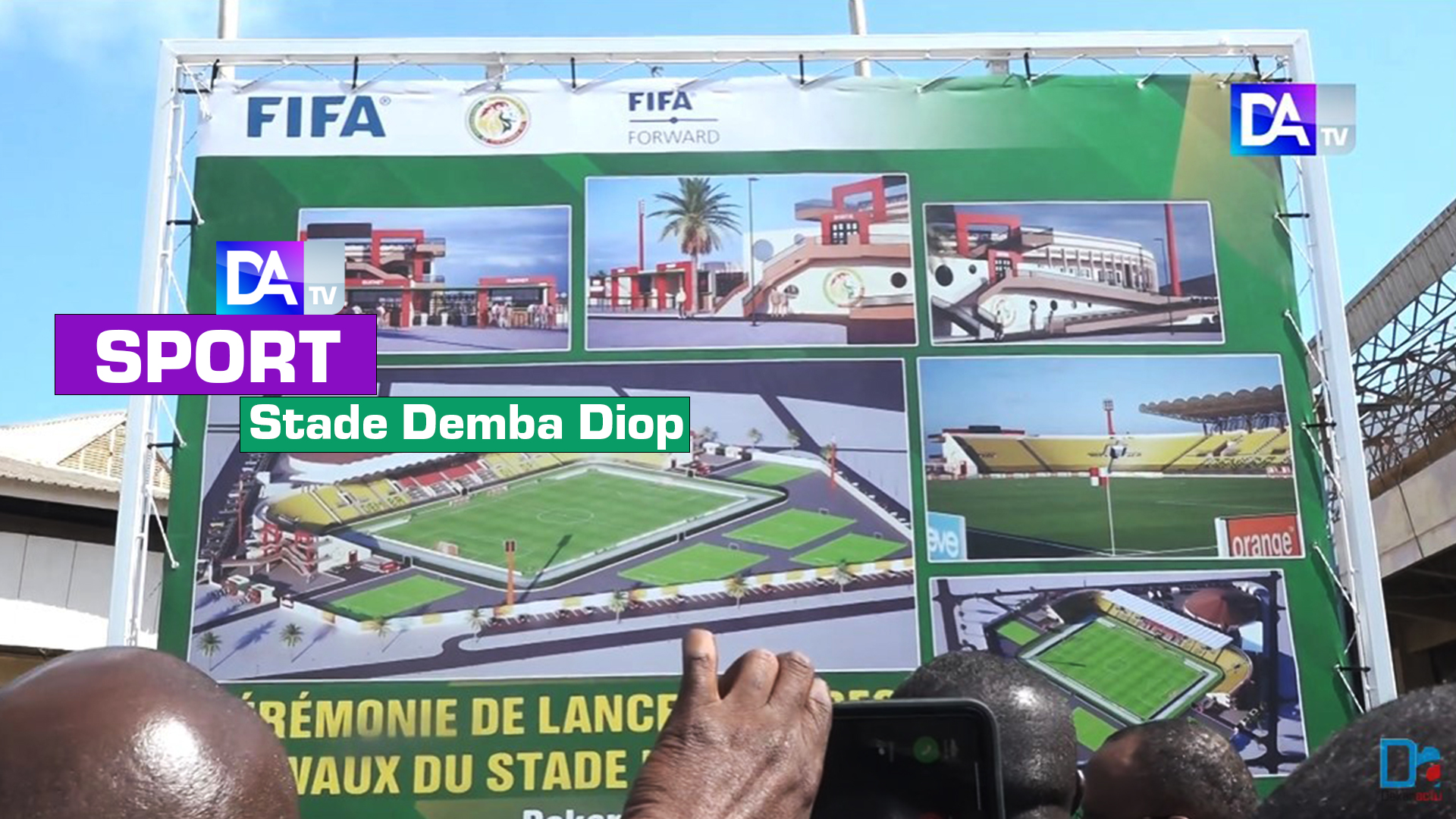 Réhabilitation du stade Demba Diop de Dakar : Les travaux ont démarré