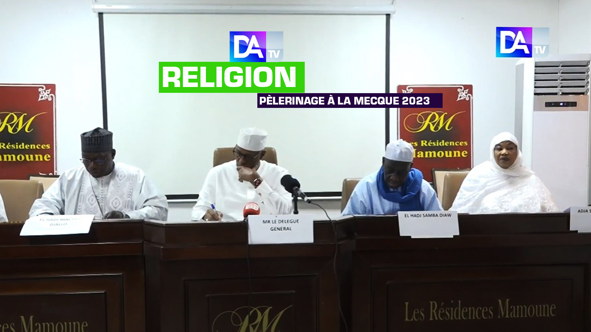 PÈLERINAGE 2023 - Vers une mutualisation de la communauté du Hajj … Moctar Diallo et ...