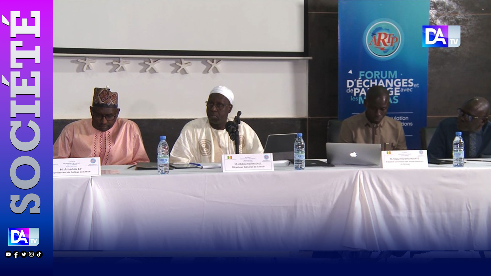 Migui Maram Ndiaye, Pdt CJRS : « Monsieur le Directeur Général, nous ...