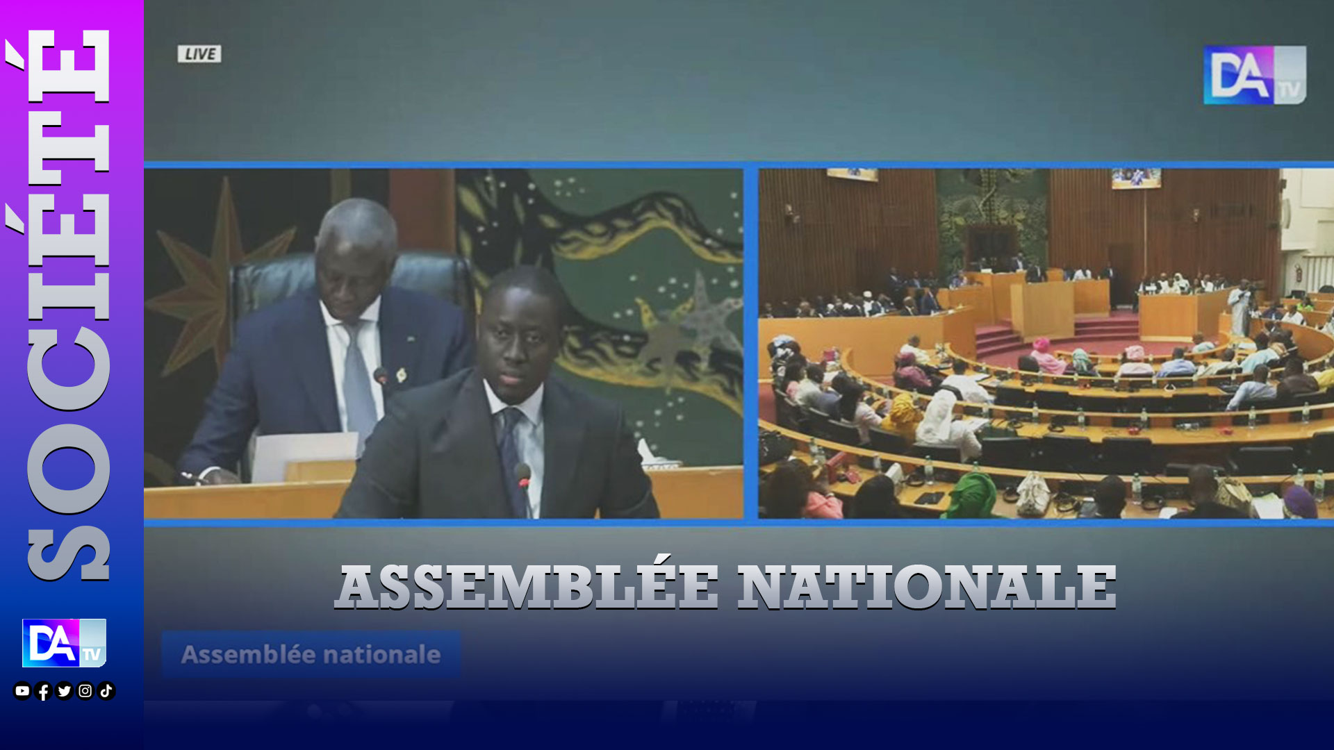 Assemblée nationale : Pape Malick Ndour fait le bilan du programme ...
