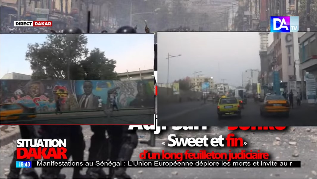 Dakar «ville morte» après les manifestations : Situation d’accalmie à l ...