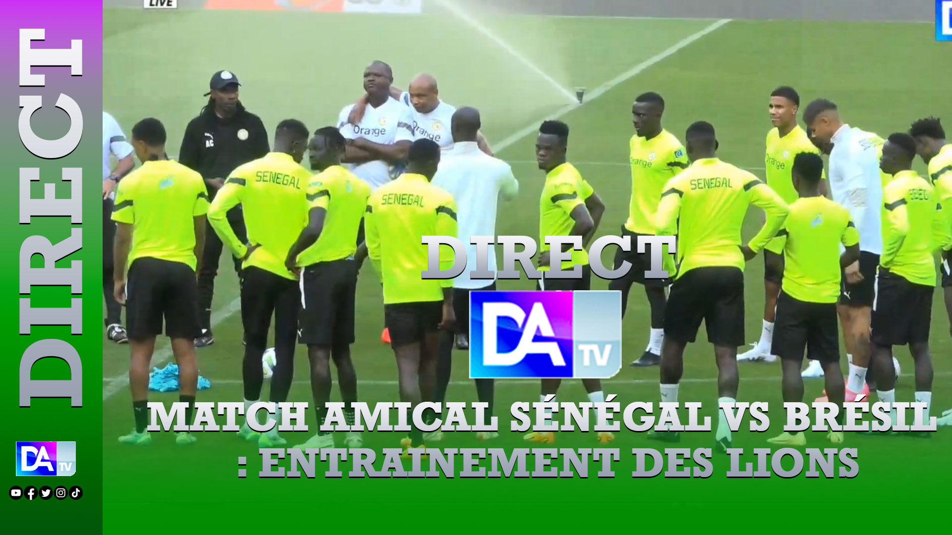 [🔴LIVE ] Brazil vs Sénégal: les Lions fins prêts, Cheikhou Kouyaté face ...