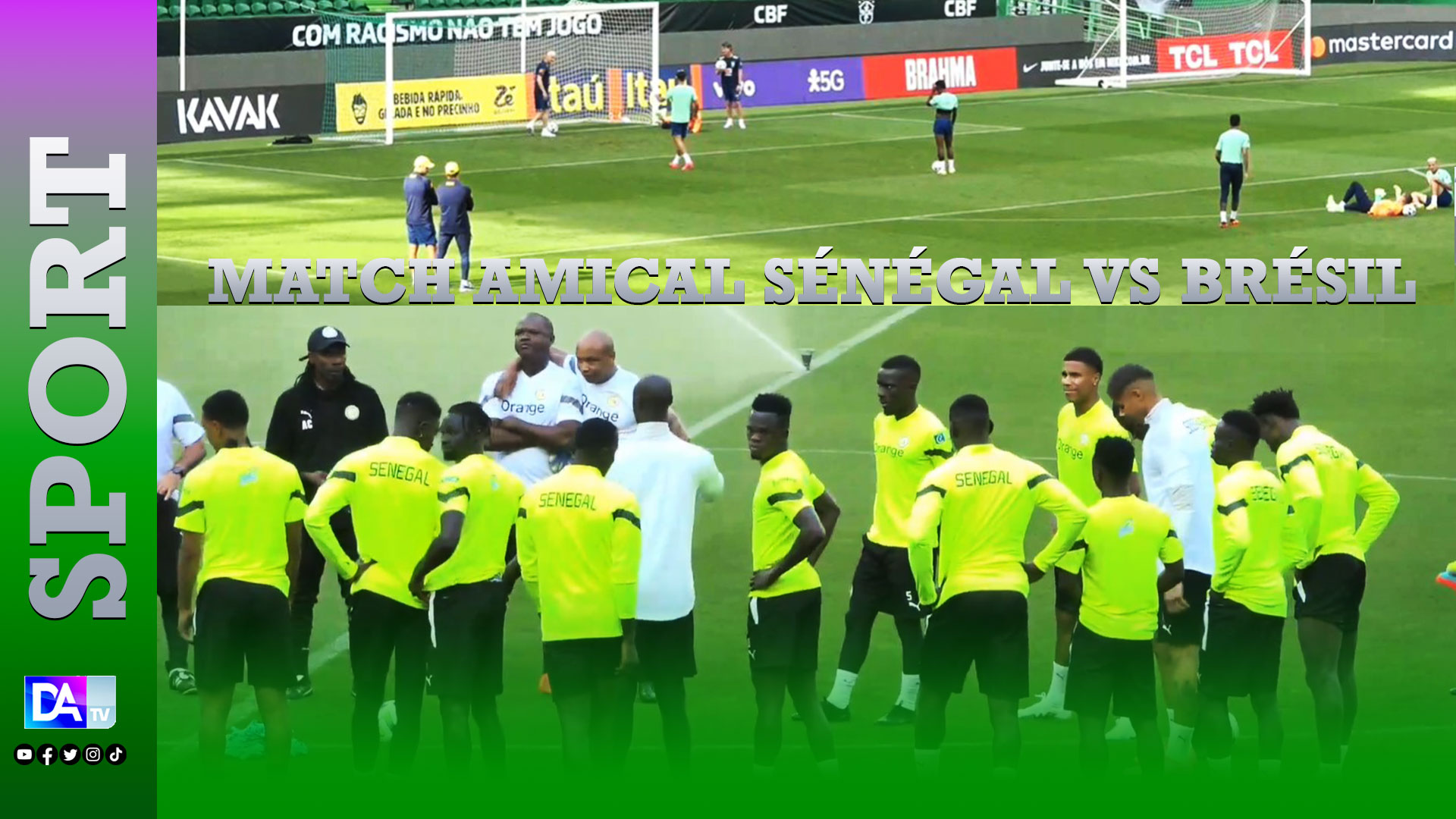 Sénégal vs Brésil : Le onze probable d’Aliou Cissé avec Mory Diaw, le ...