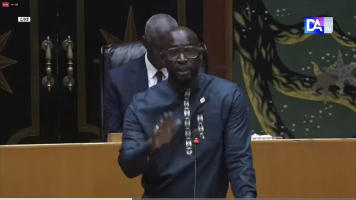 Assemblée nationale : Le coup de gueule de Ibrahima Diop qui plaide ...