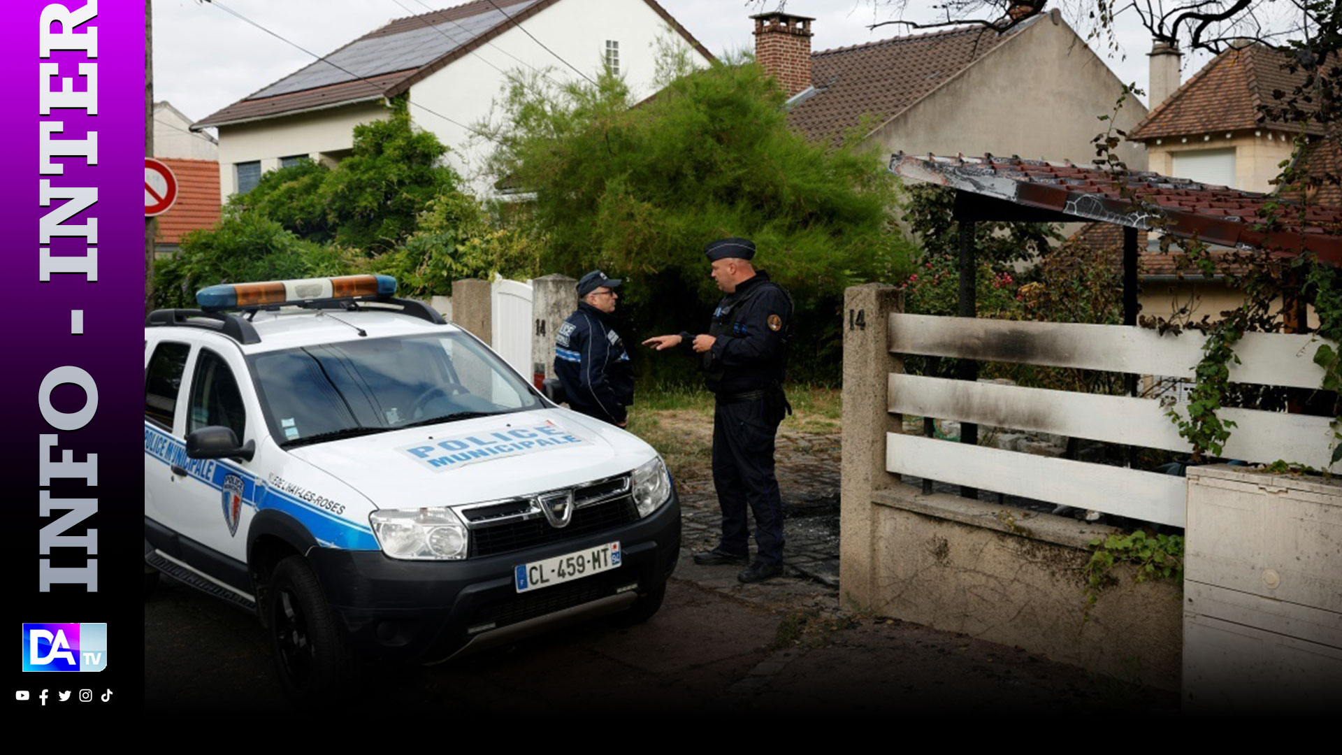 Attaque à la voiture-bélier contre le domicile du maire de L'Haÿ-les-Roses: enquête ouverte pour ...