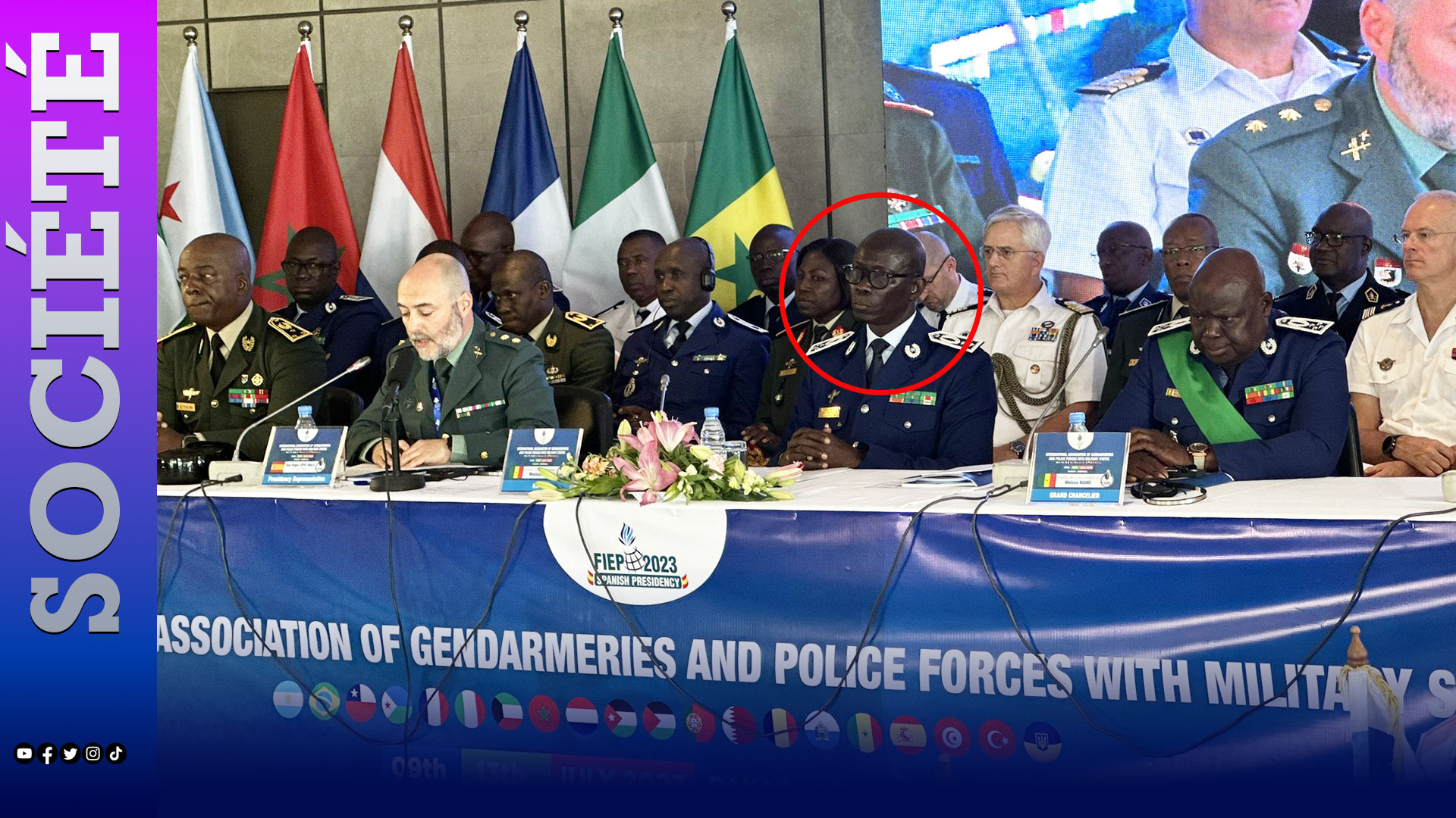 Général Moussa Fall, Haut commandant de la gendarmerie nationale ...