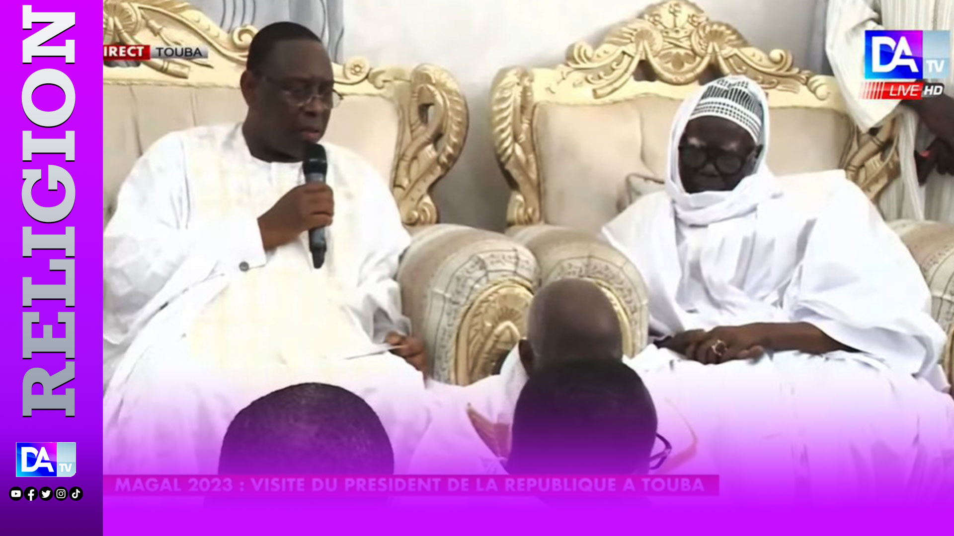 MACKY AU KHALIFE : « D’ici à ce que je passe le témoin, je protégerai ...