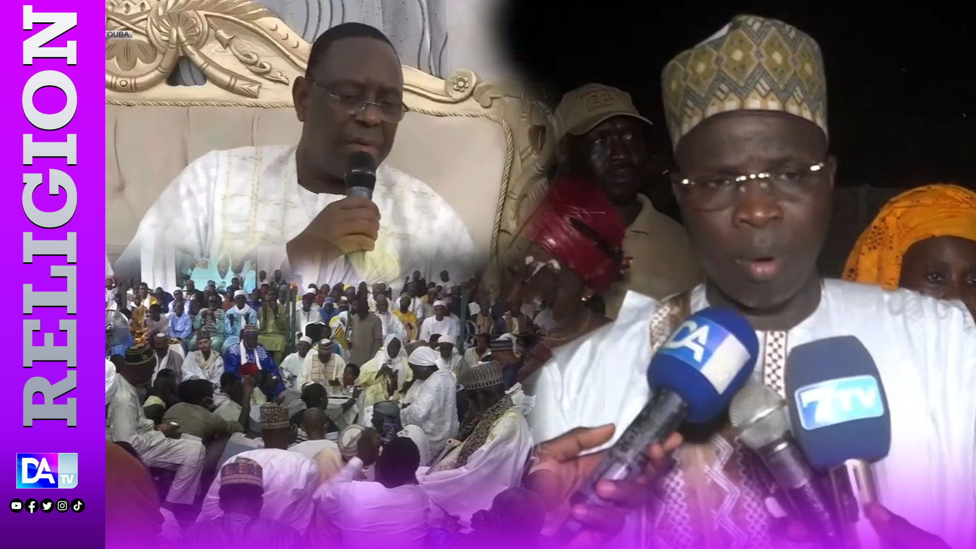 Laylatoul Katmiya à Médina Baye: " Les réalisations du Président Macky Sall dans les foyers ...
