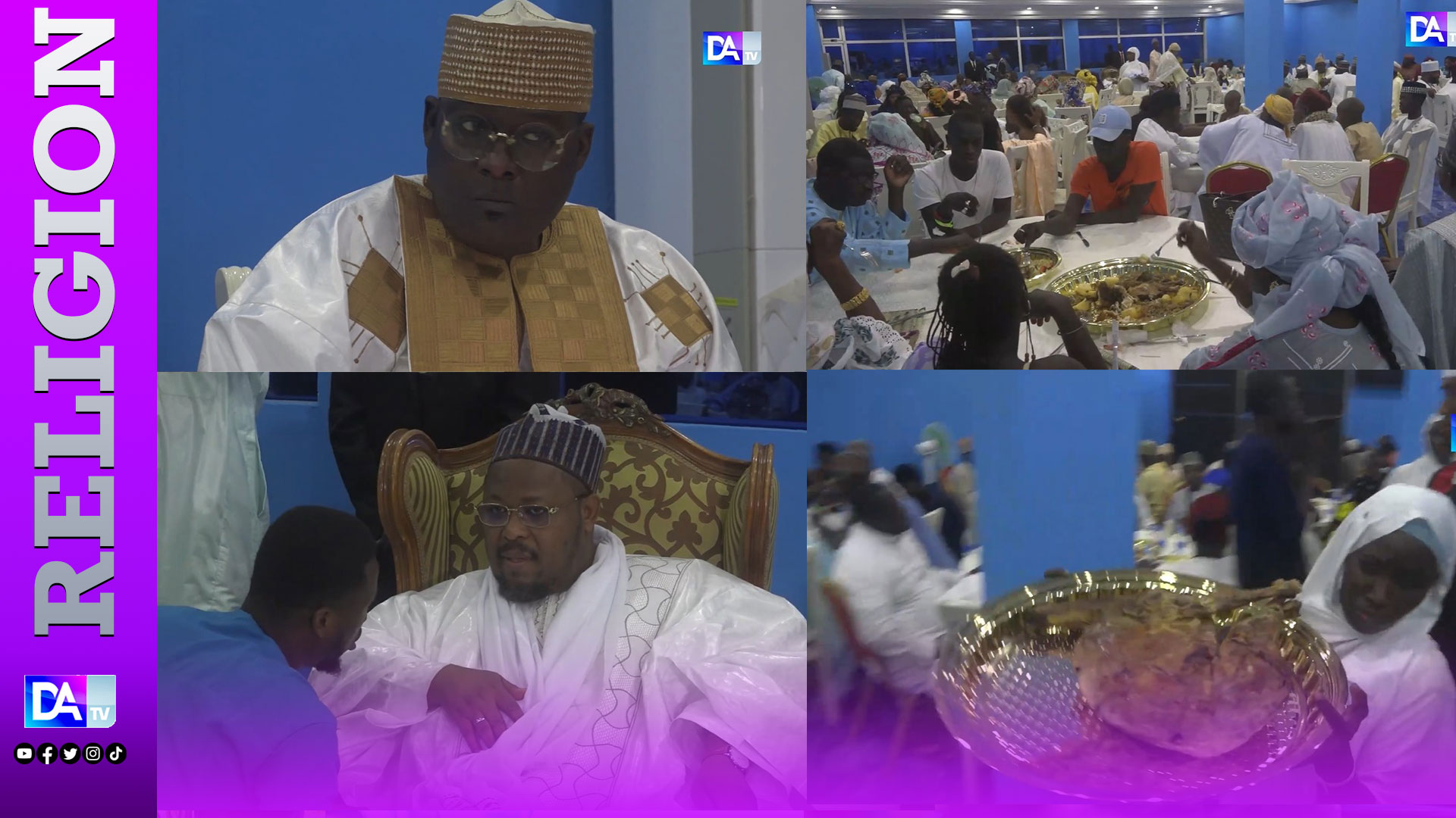 Gamou Médina Baye : Baye Ciss perpétue son traditionnel dîner en l ...