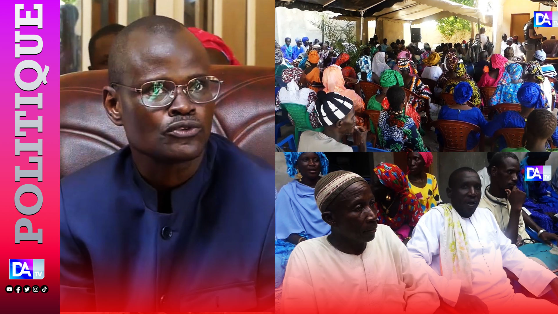 Latmingué : Le Dr Macoumba Diouf promet de rafler une bonne partie des ...