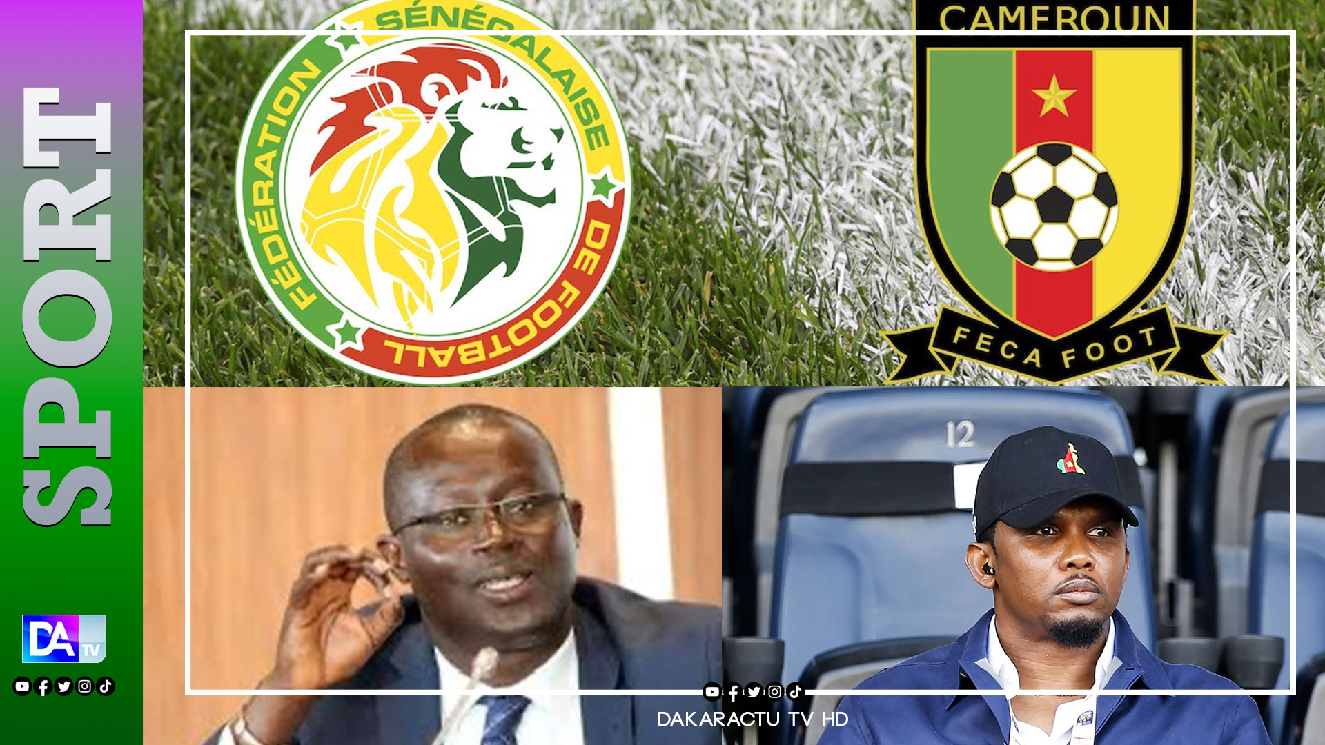 Match amical Sénégal vs Cameroun : L’organisateur et les deux ...