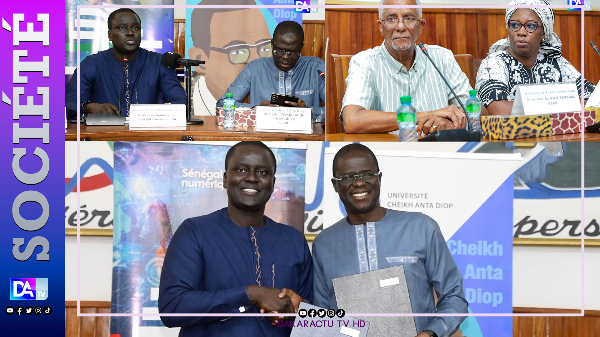 Sénégal Numérique et l’UCAD, ensemble pour un écosystème d’innovation dynamique