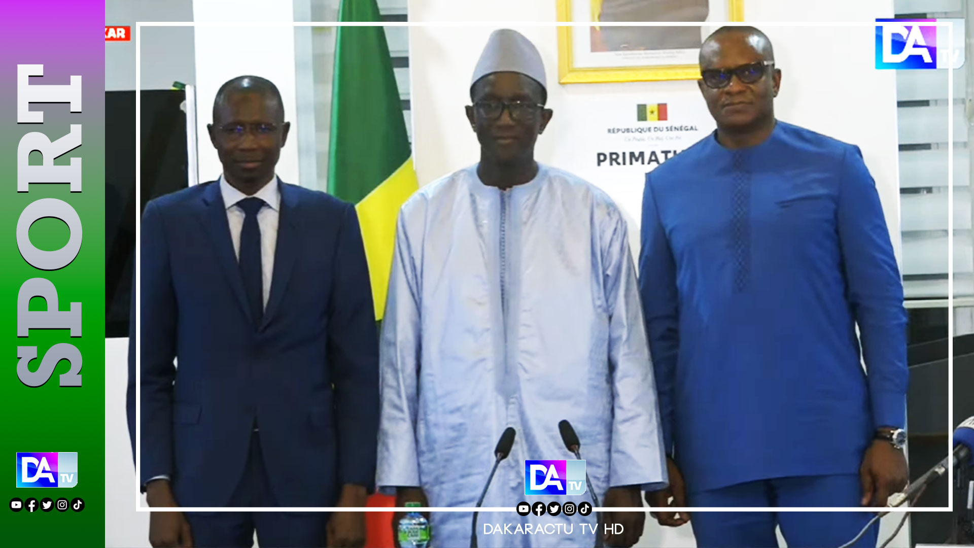 Passation de service : Amadou Bâ passe le témoin aux ministres Lat Diop ...
