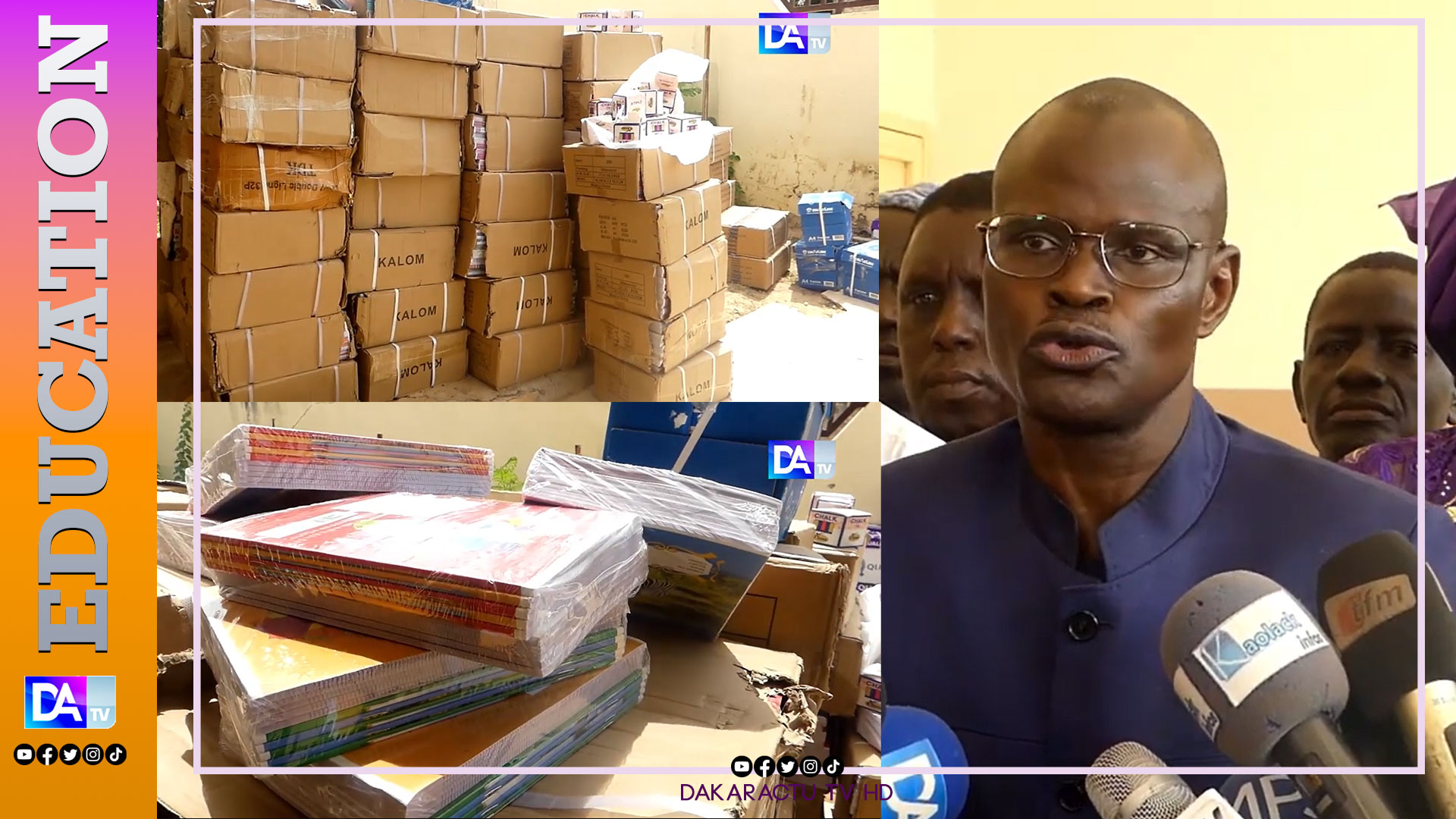 Latmingué / Rentrée scolaire : La municipalité avec à sa tête le ...