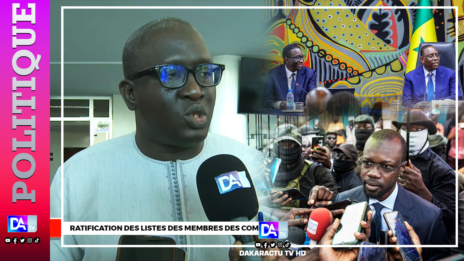 Ayib Daffé au président Macky Sall et à Amadou Bâ : " Ils ne doivent ...