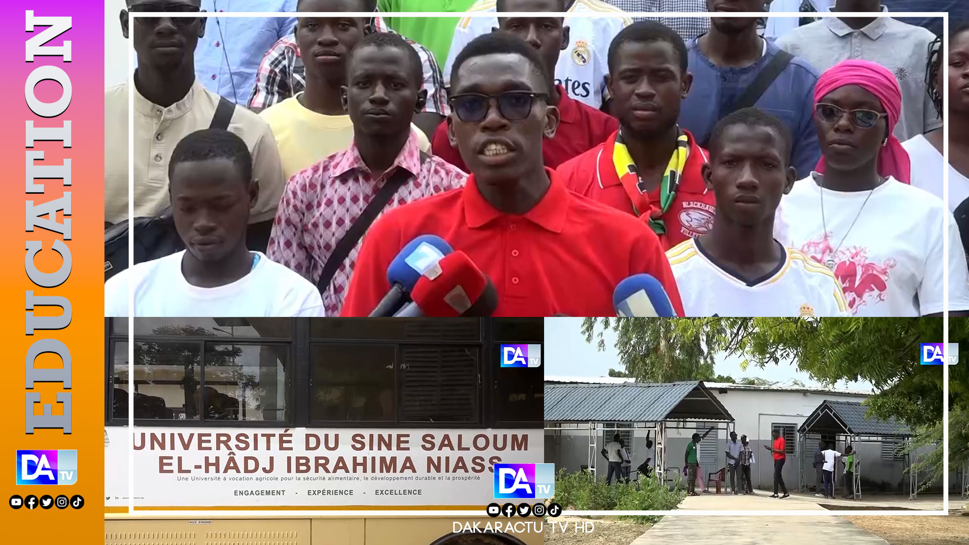 Kaolack : Les étudiants de l'USSEIN exigent la réouverture des campus ...