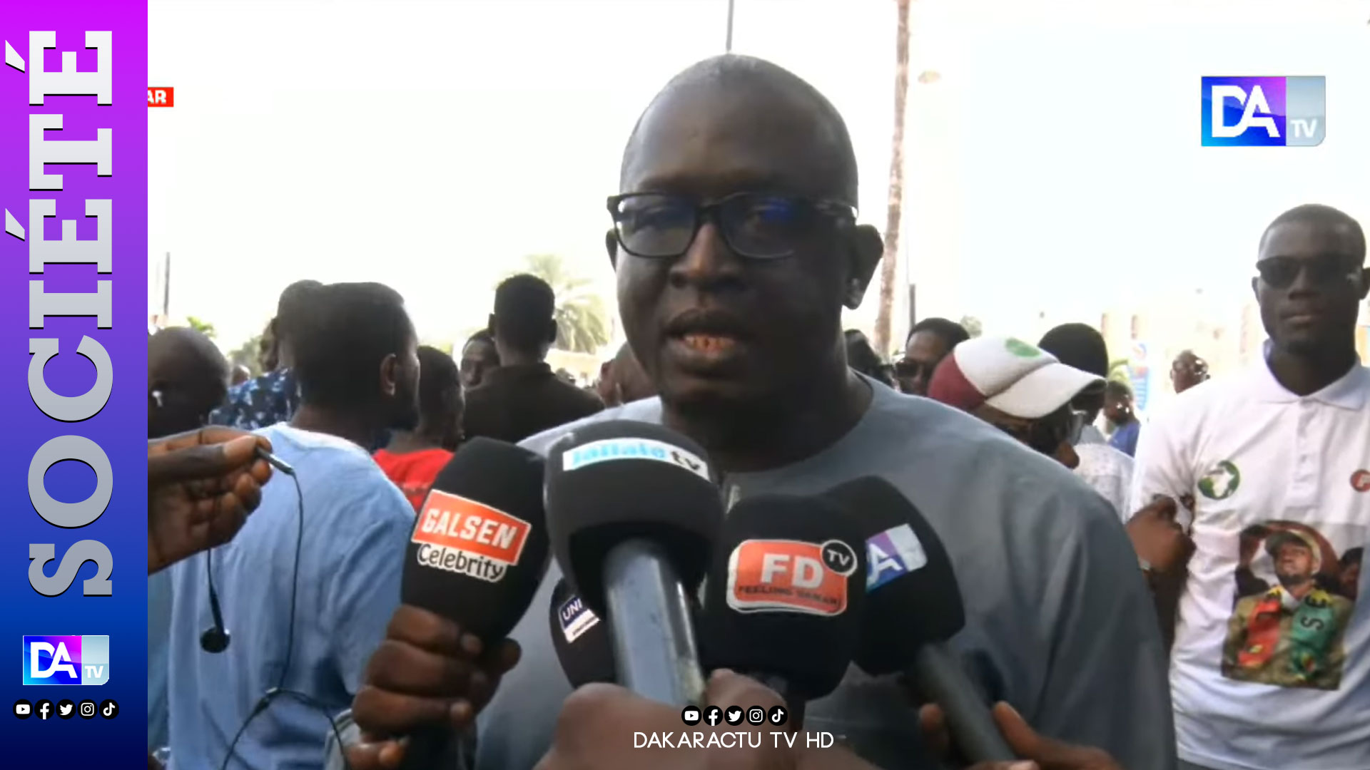 Marche pour la libération des « détenus politiques »/ Ayib Daffé : « Il ...