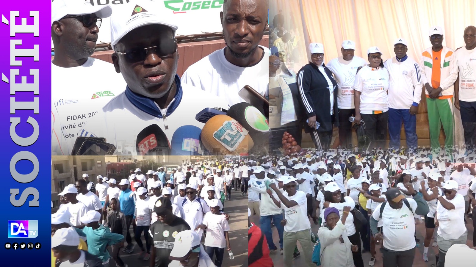 Randonnée pédestre: le CICES lance la 31e Foire de Dakar