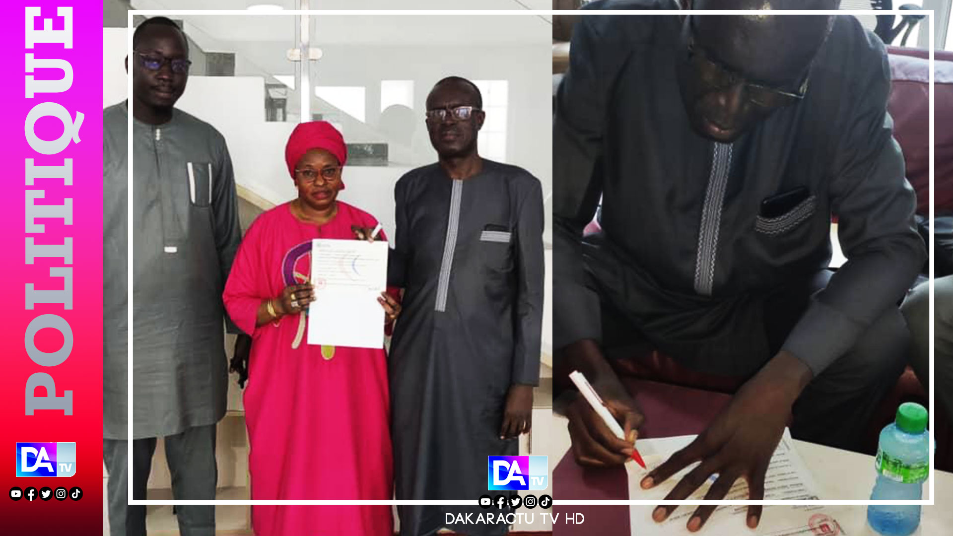 Présidentielle 2024 : Habib Sy a déposé ses 30 millions de francs CFA à ...