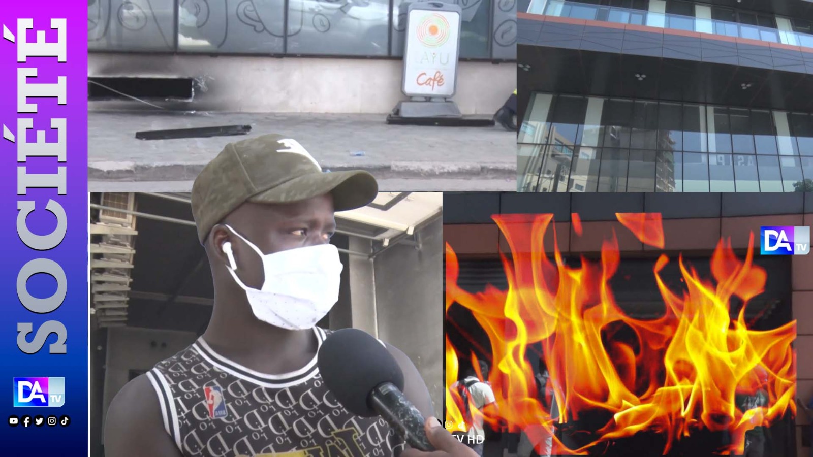 Incendie à l’immeuble Keur Jaraaf (Point E): Feu maîtrisé, pas de ...