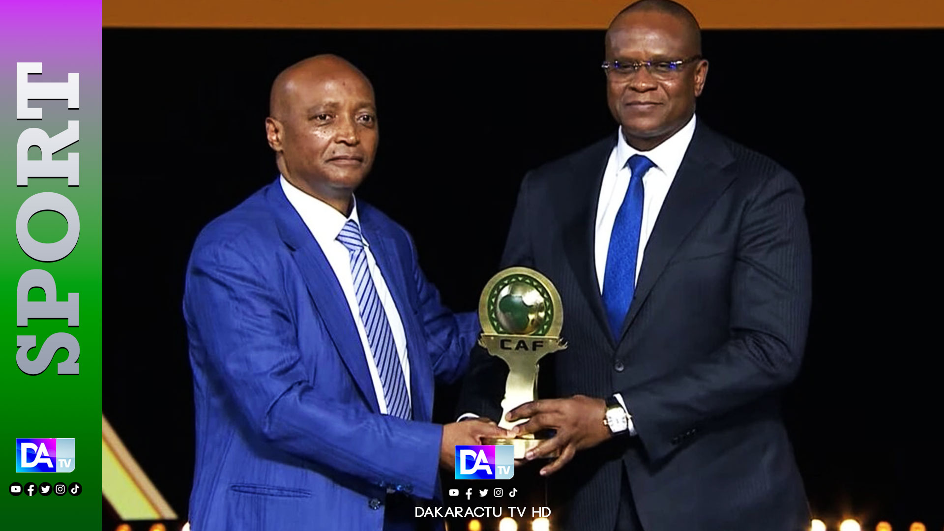 CAF Awards 2023 : Un prix honorifique décerné au Président Macky Sall à ...