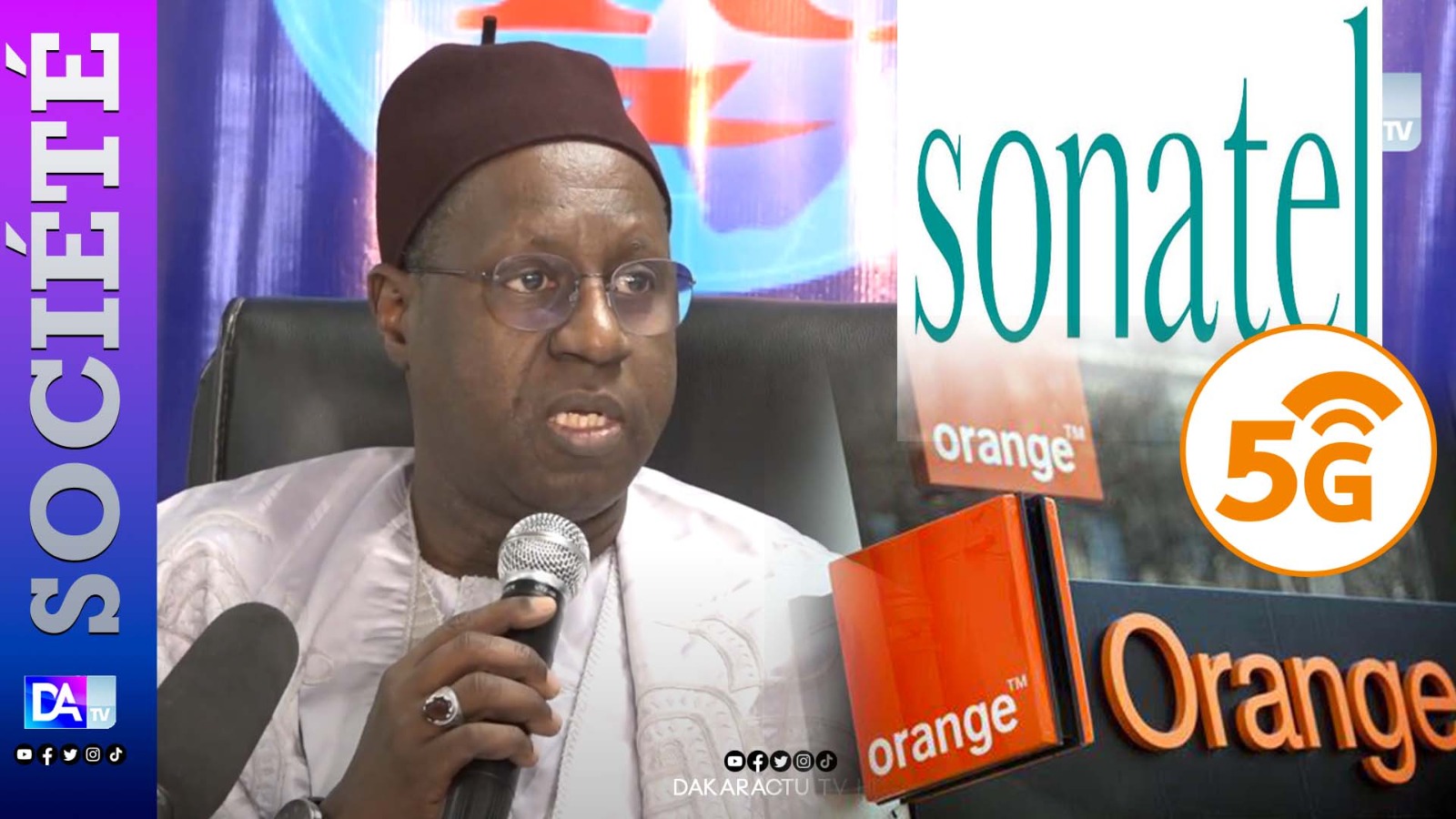 Abdou Karim Sall : " la Sonatel va faire son lancement de la phase pilote commerciale du 5 G en ...