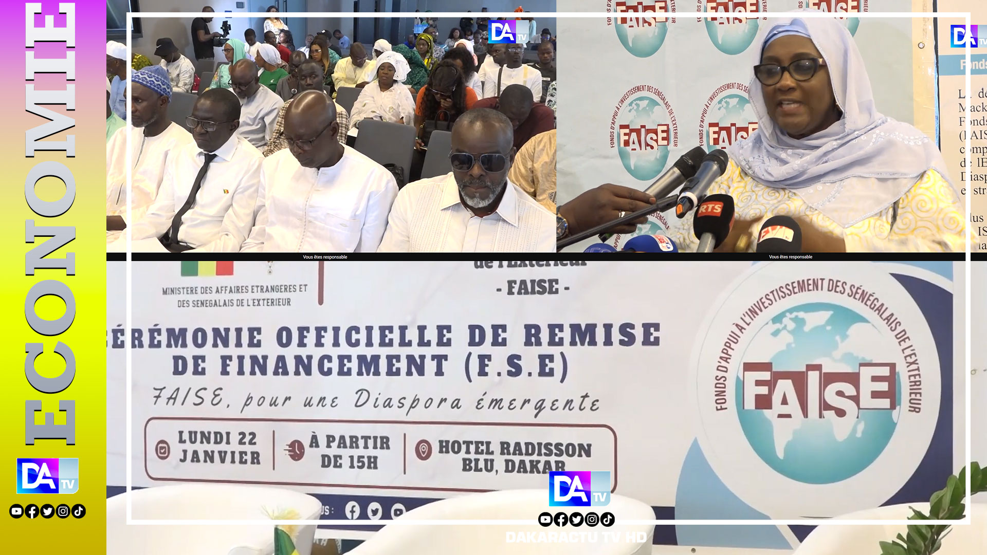 Appui à la Diaspora : 100 projets bénéficient de 500 millions FCFA du FAISE
