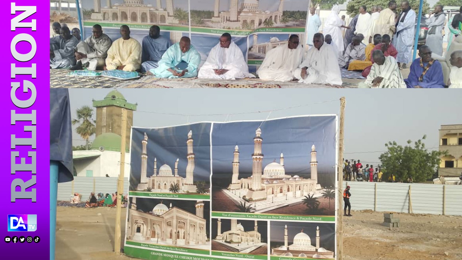 Kaolack / Touba Ndorong : Le khalife général des mourides procède à la ...