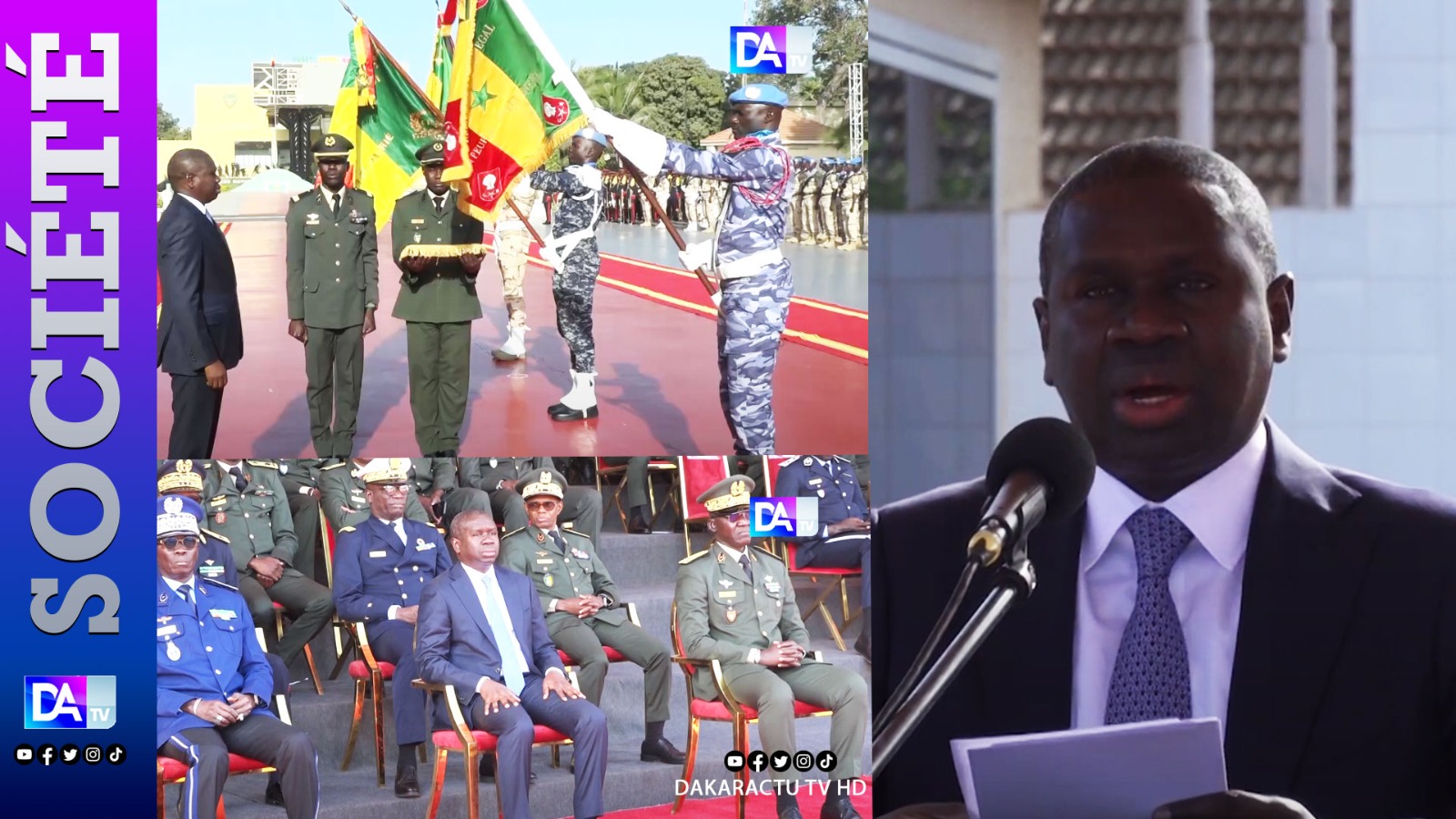 Me Oumar Youm, ministre des Forces Armées : « L’engagement au Mali n ...