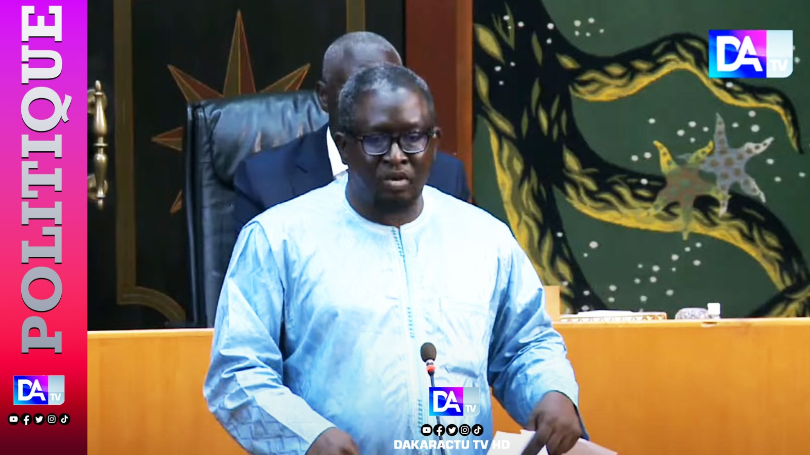 Assemblée nationale : Ayib Daffé soulève une question préalable et ...