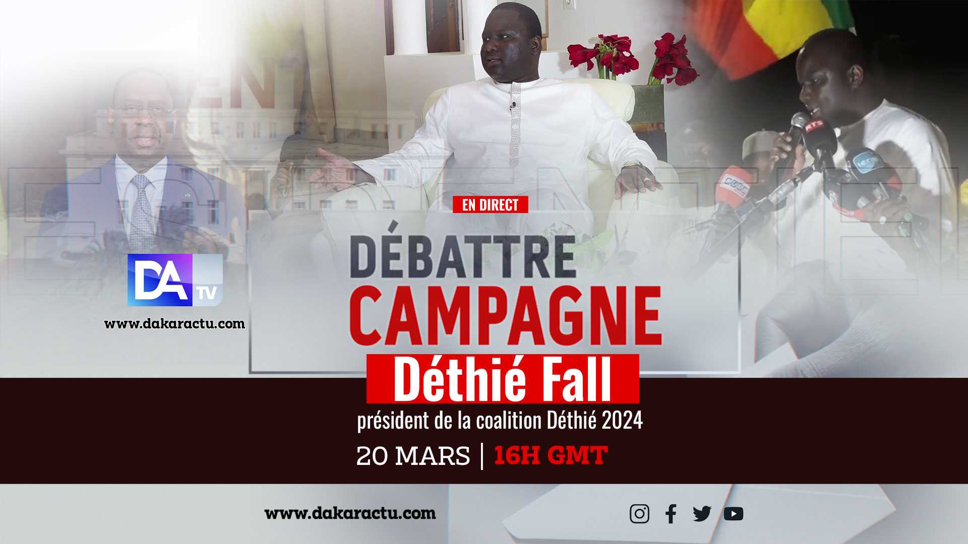 Déthié Fall dans l'émission " Débattre campagne" :" Une fois au pouvoir ...