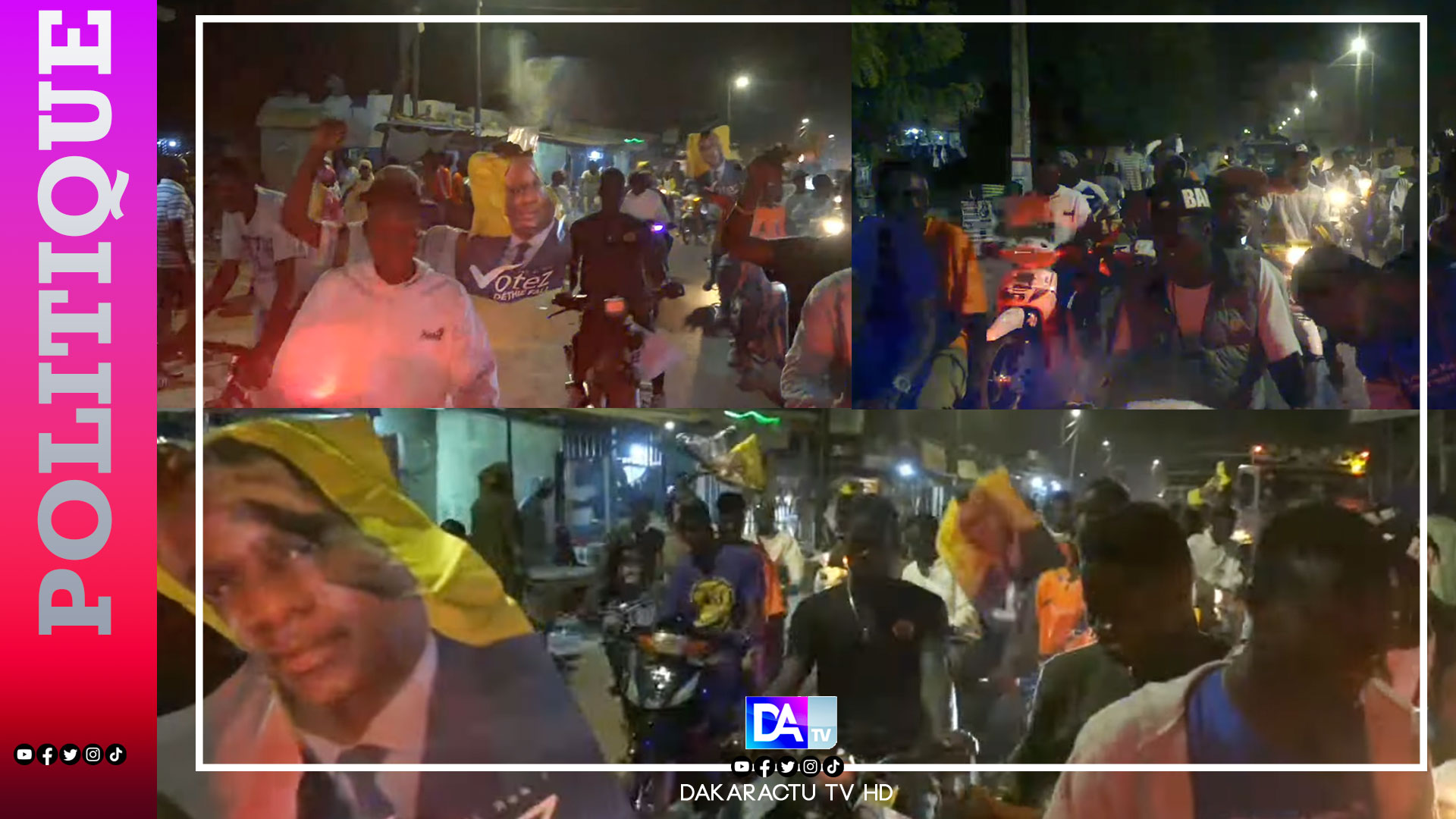 Darou Mousty: la caravane de Déthié Fall accueillie de la plus belle ...