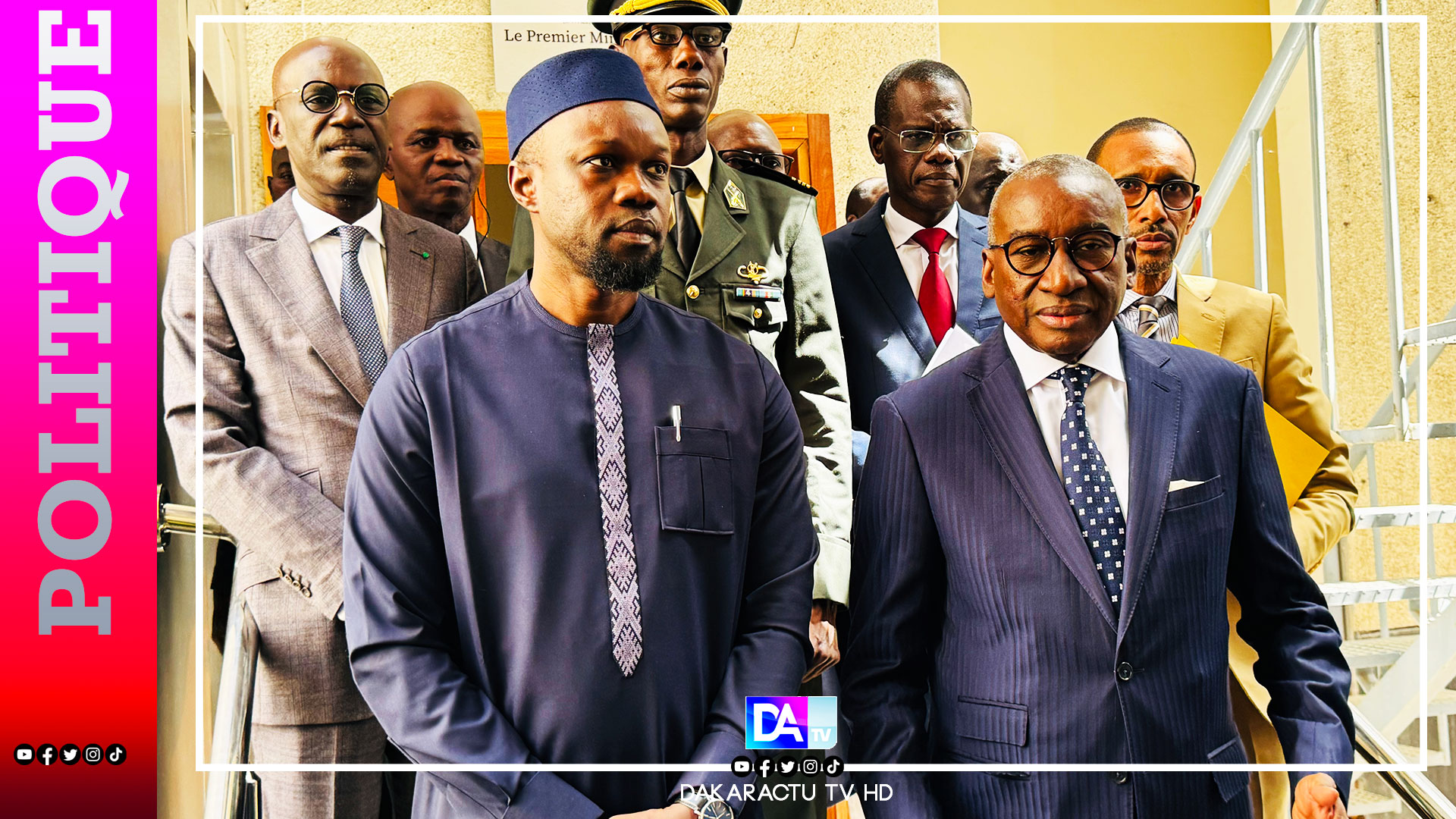 Passation de service à la Primature: Me Sidiki Kaba souhaite plein de succès à son successeur ...