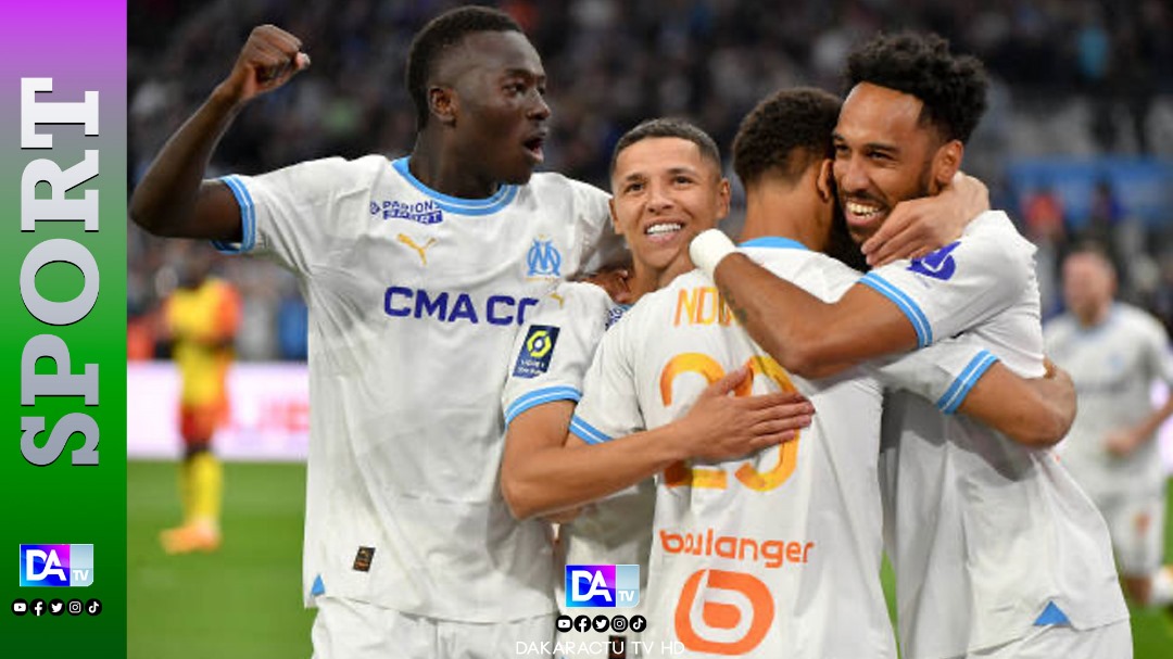 Football : Pape Gueye donne la victoire à l’OM qui renverse le RC Lens de Nampalys Mendy