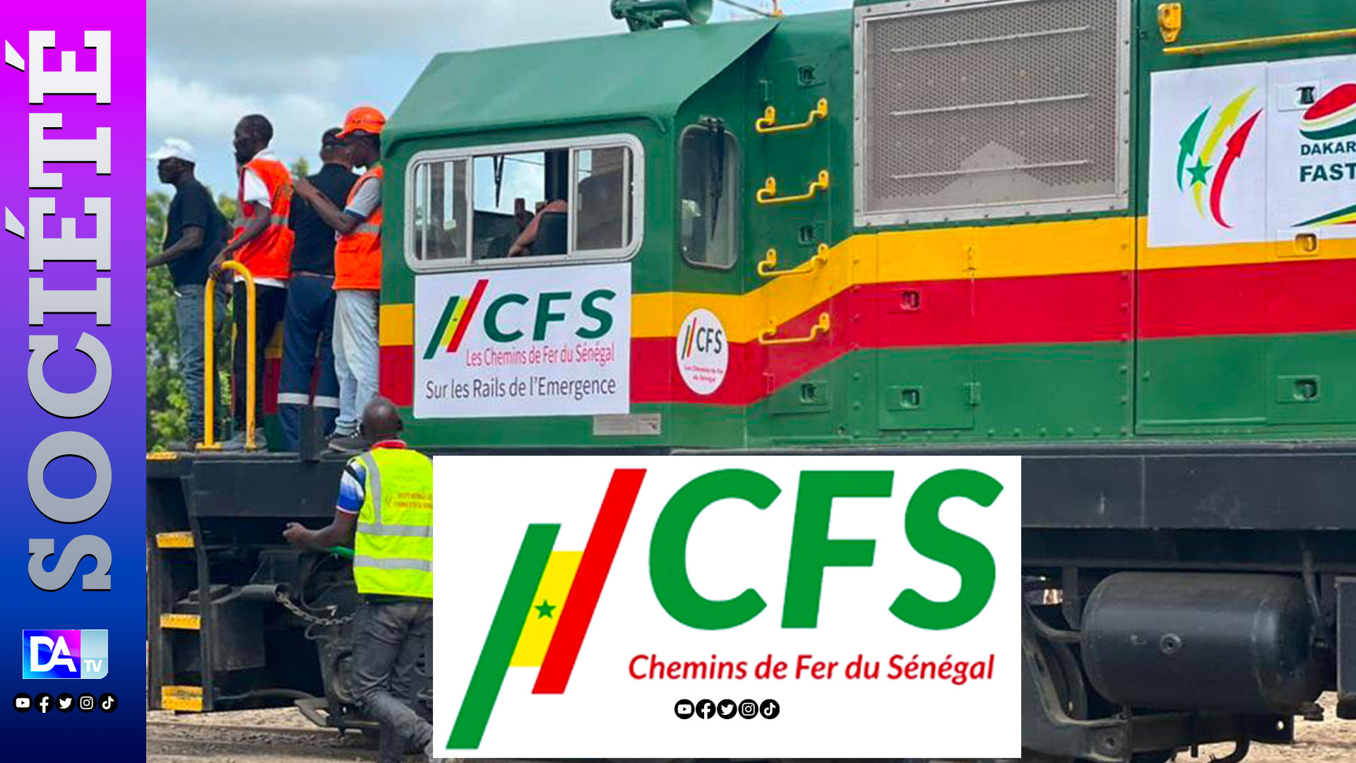 Société nationale des Chemins de Fer du Sénégal (CFS): Ibrahima Ba sur les rails!
