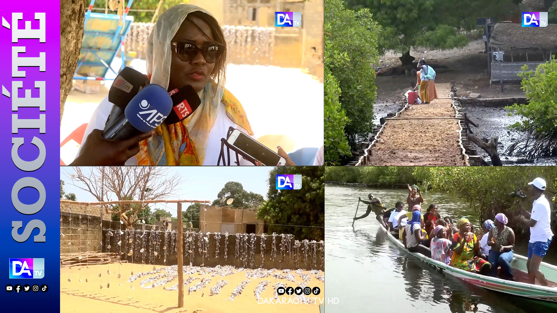 Aquaculture : Dr Tening Séne dg de l'ANA en visite dans les parcs ...