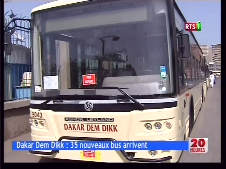 Dakar Dem Dikk : 35 nouveaux bus arrivent