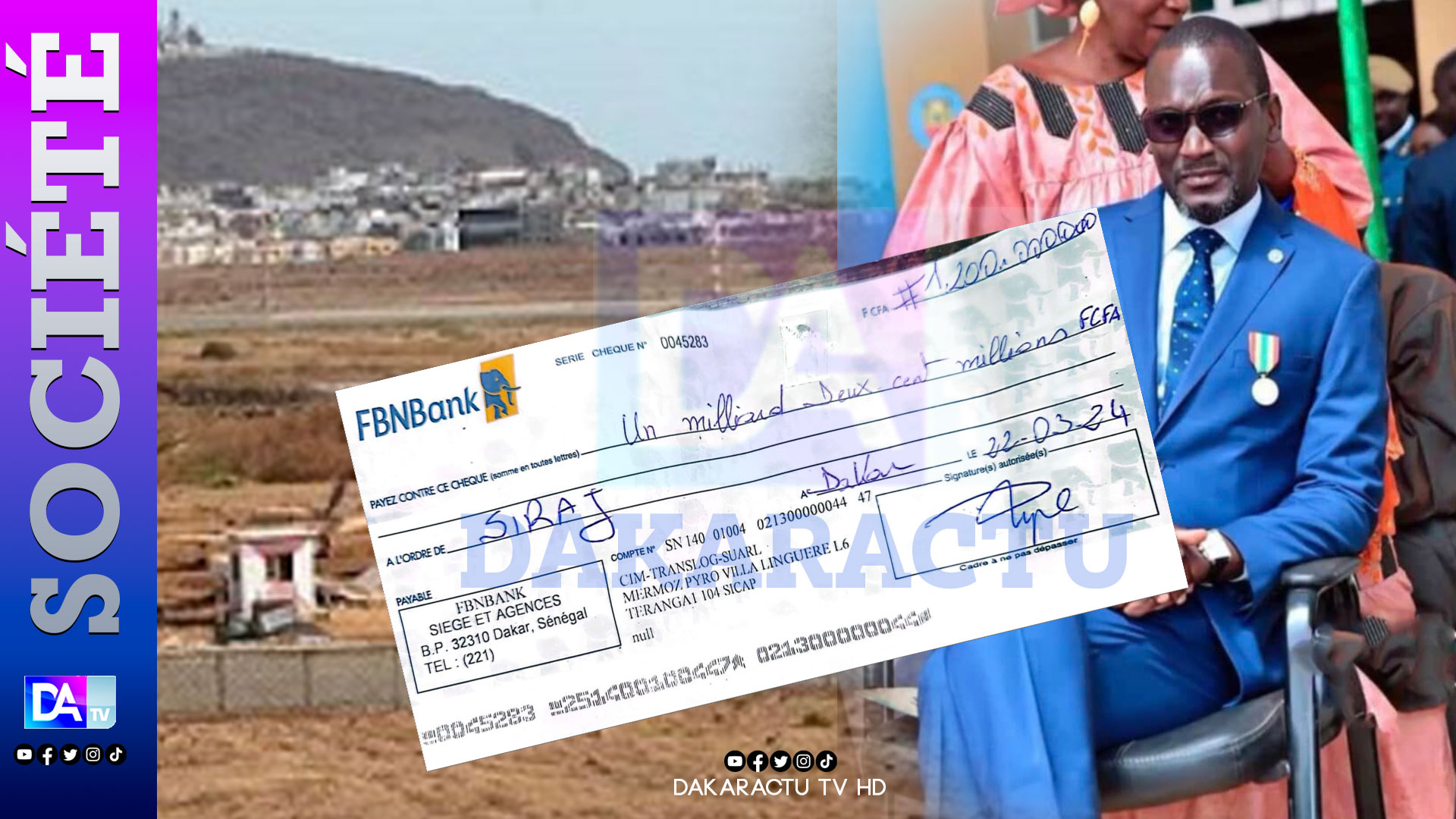 Arrestation de Doro Gaye: Le chèque d'un milliard 200 millions... la ...