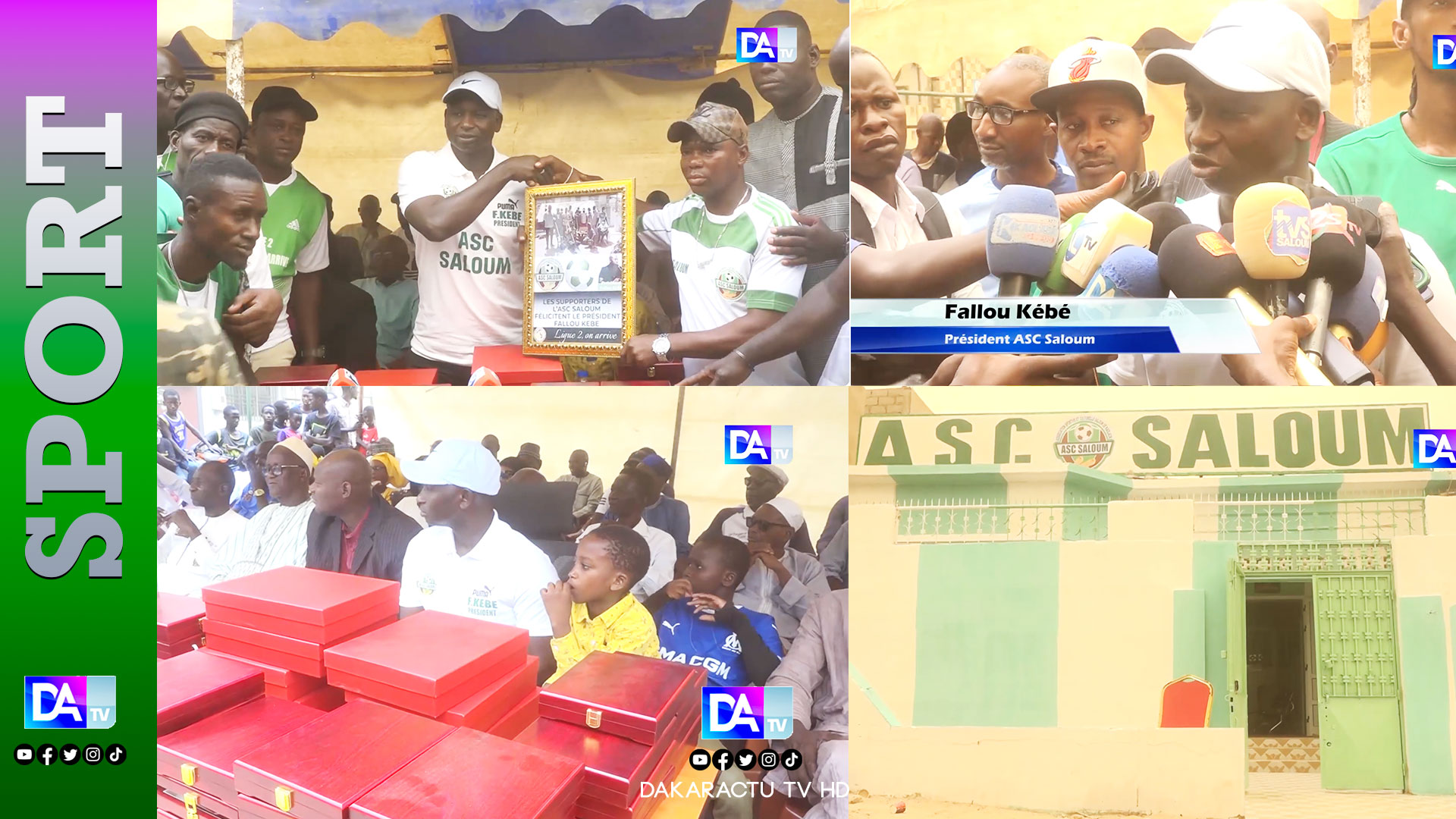 Sargal ASC Saloum : Fallou Kébé décerne un satisfecit aux joueurs et ...