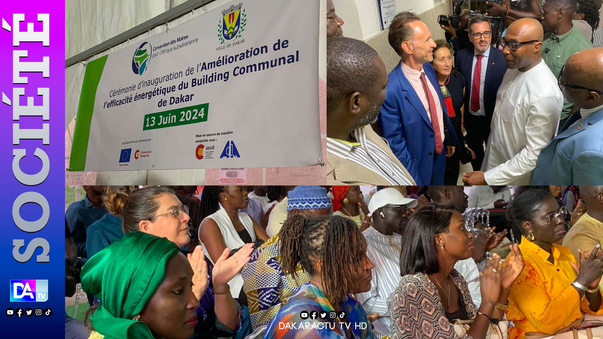 Cérémonie d'inauguration de l'amélioration de l'efficacité énergétique ...