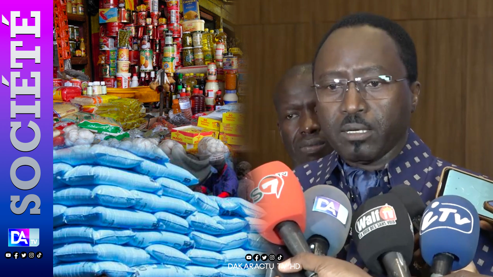 Prix des denrées alimentaires : Momar Ndao de l’ASCOSEN « ne riz pas ...