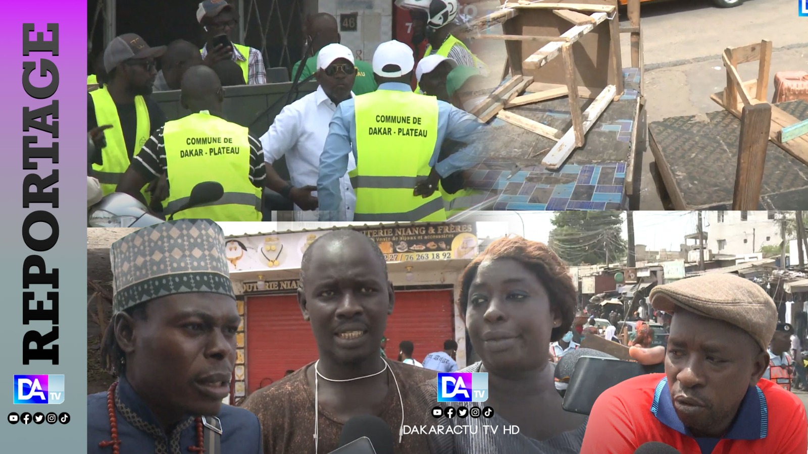 Déguerpissement : frustrés, les ambulants de Colobane et de Petersen ...