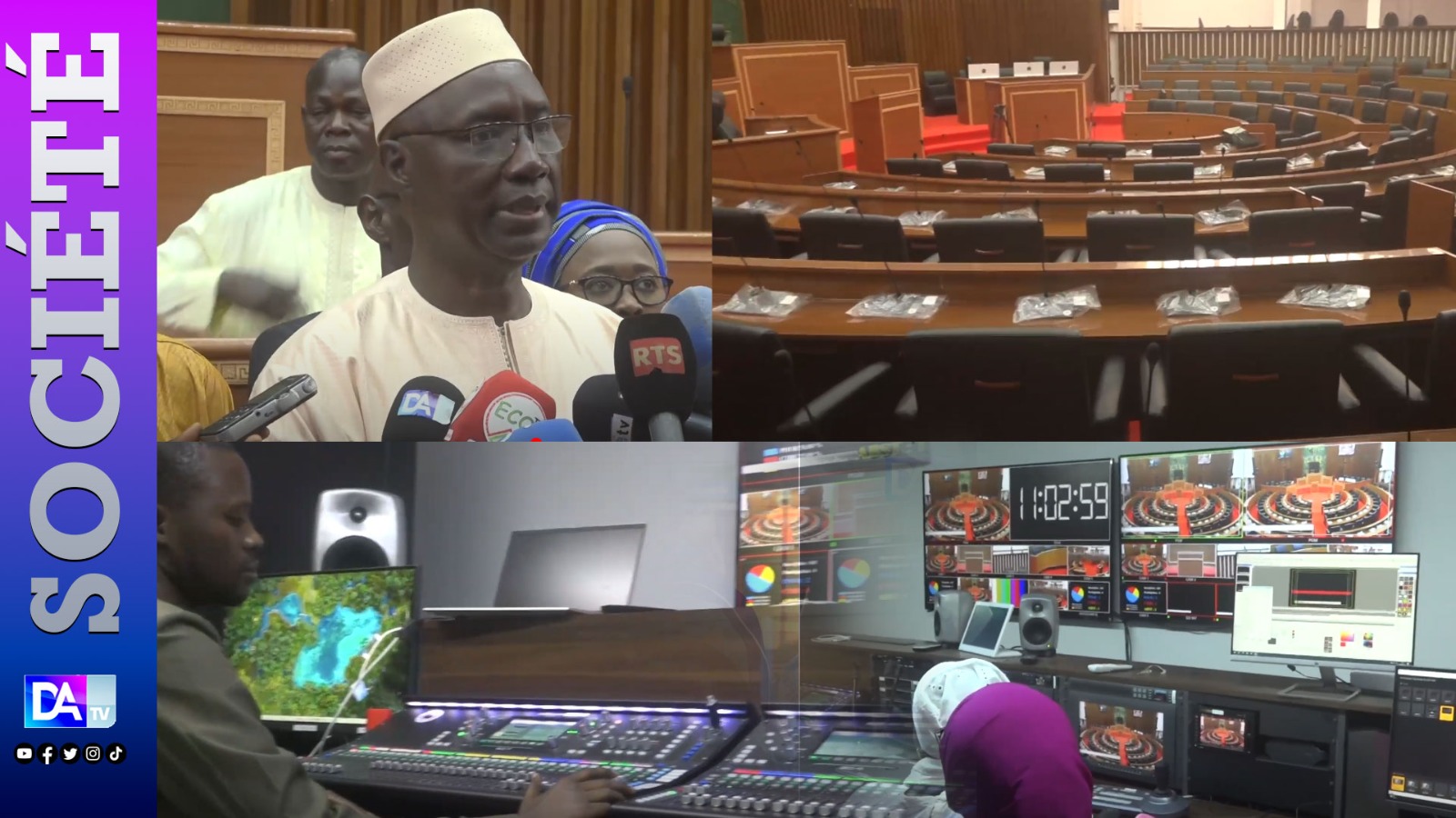 Assemblée Nationale: l’hémicycle s'est fait peau neuve, avec un système ...