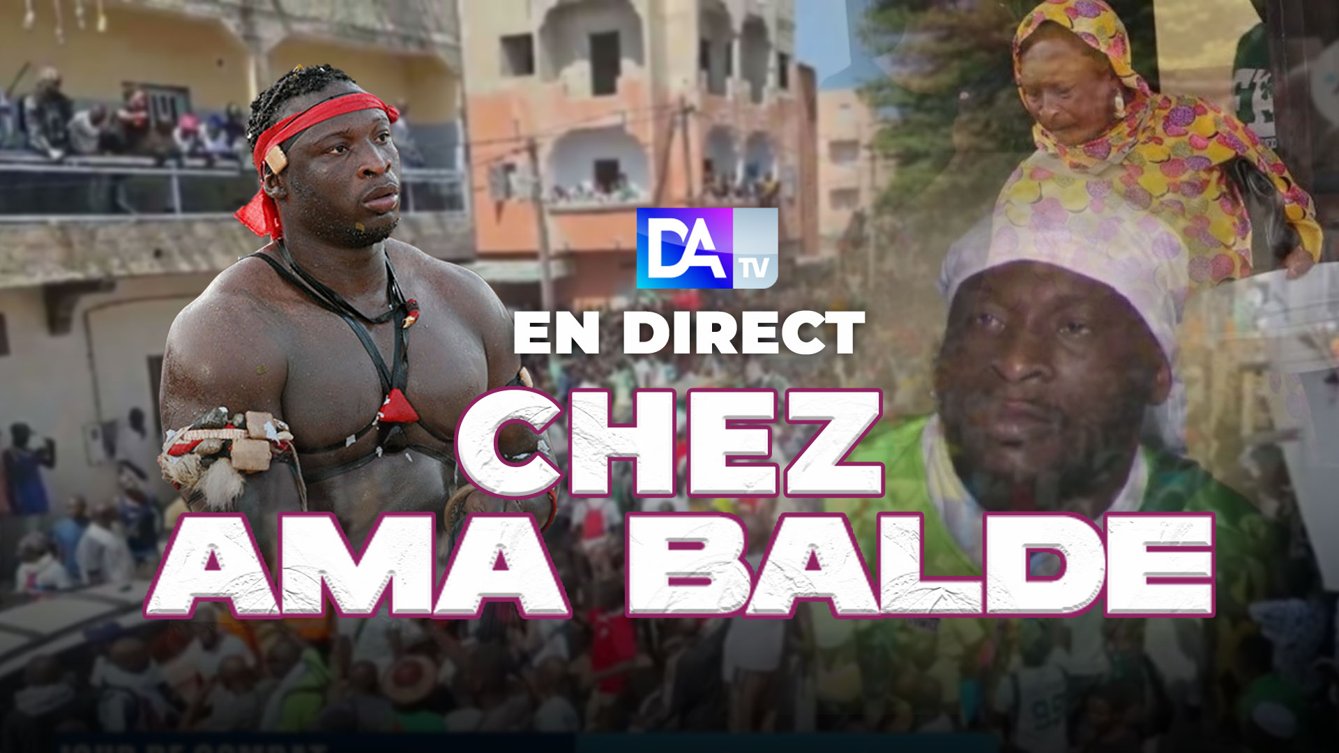 [🔴DIRECT ] Chez Ama Baldé : Ambiance de folie à Pikine, avant le combat ...