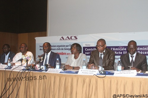 DÉCENTRALISATION : LES ADMINISTRATEURS CIVILS VEULENT CONTRIBUER À LA ...