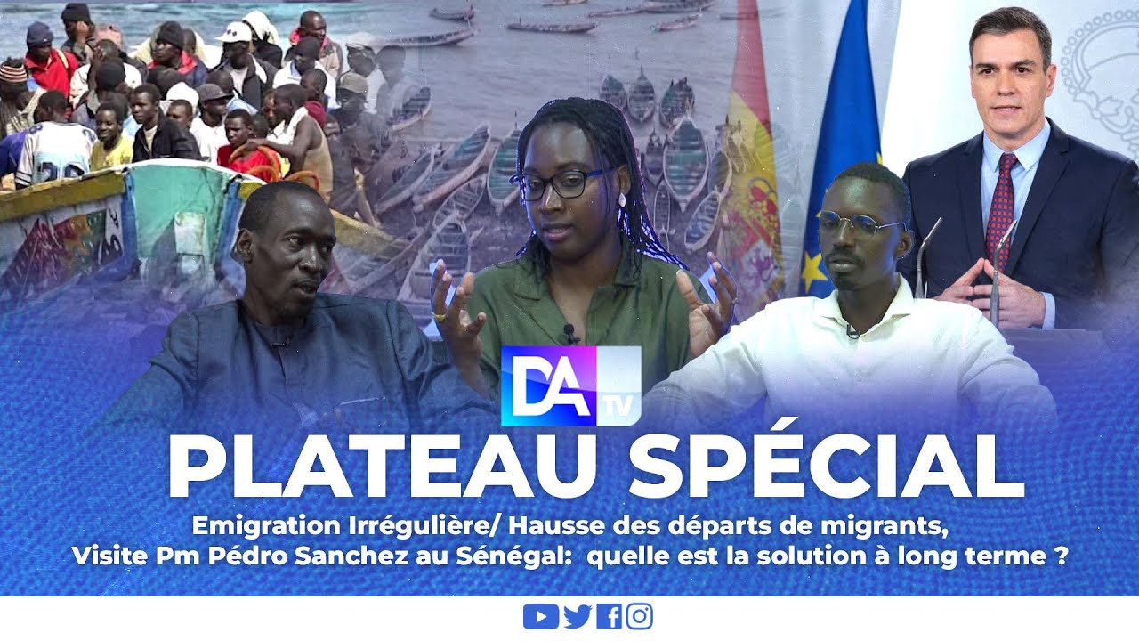 [🔴DIRECT] Emigration Irrégulière/ Hausse des départs de migrants ...
