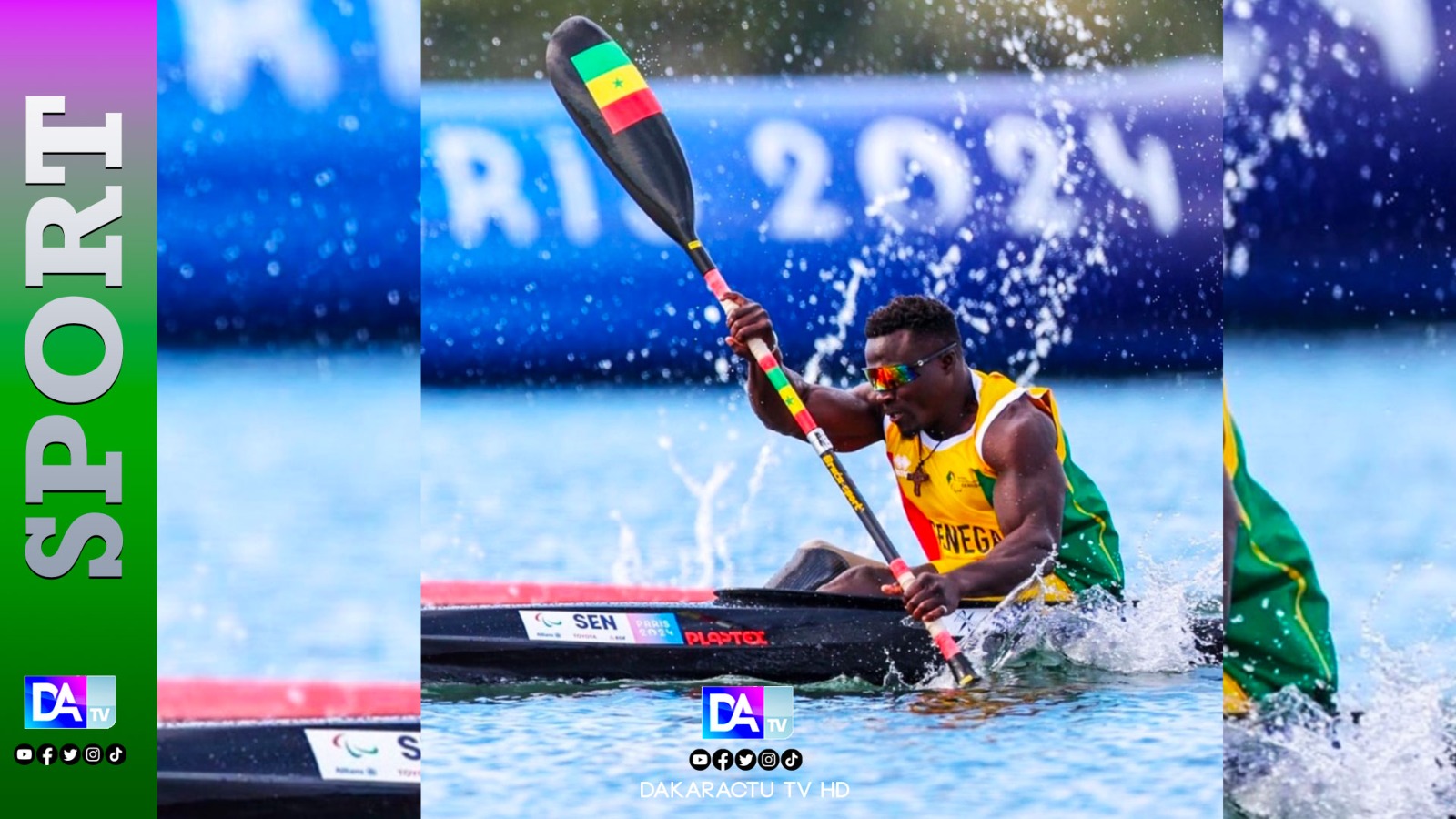 Jeux Paralympiques 2024 – Canoë-Kayak : Edmond Sanka rate le bronze de ...