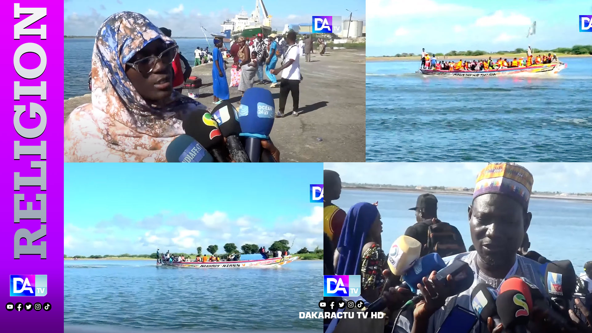 Gamou 2024 de Médina Baye : plus de 2900 pèlerins à bord de 46 pirogues ...