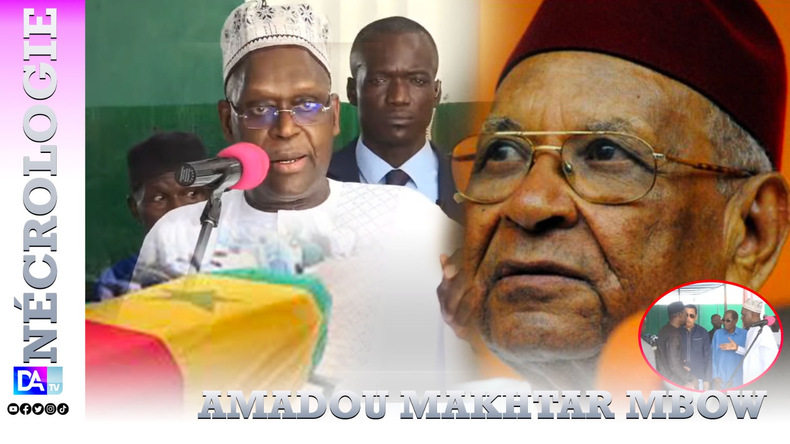 Décès d’Amadou Mahtar Mbow : les dernières volontés de l’ancien ...